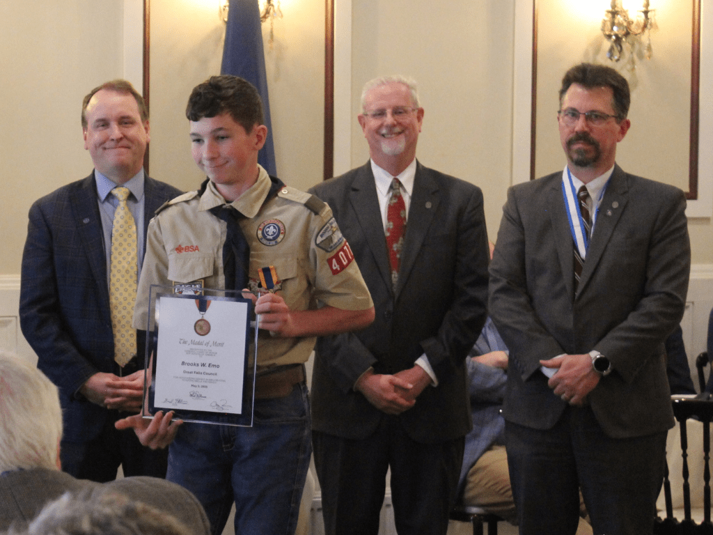 Medals of Merit and Certificate of Merit awarded to Scouts - Great ...
