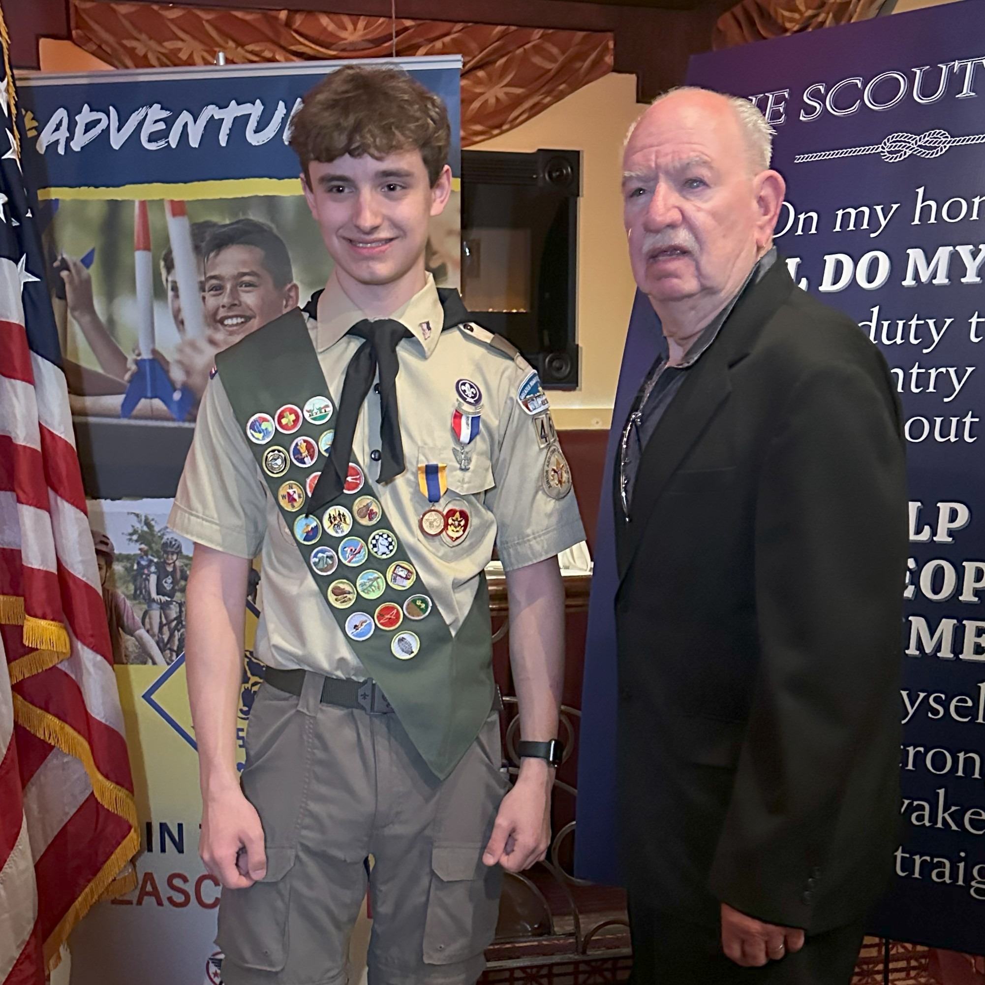 Eagle Scout Joseph Trusiak recognized with Medal of Merit - Great Falls ...