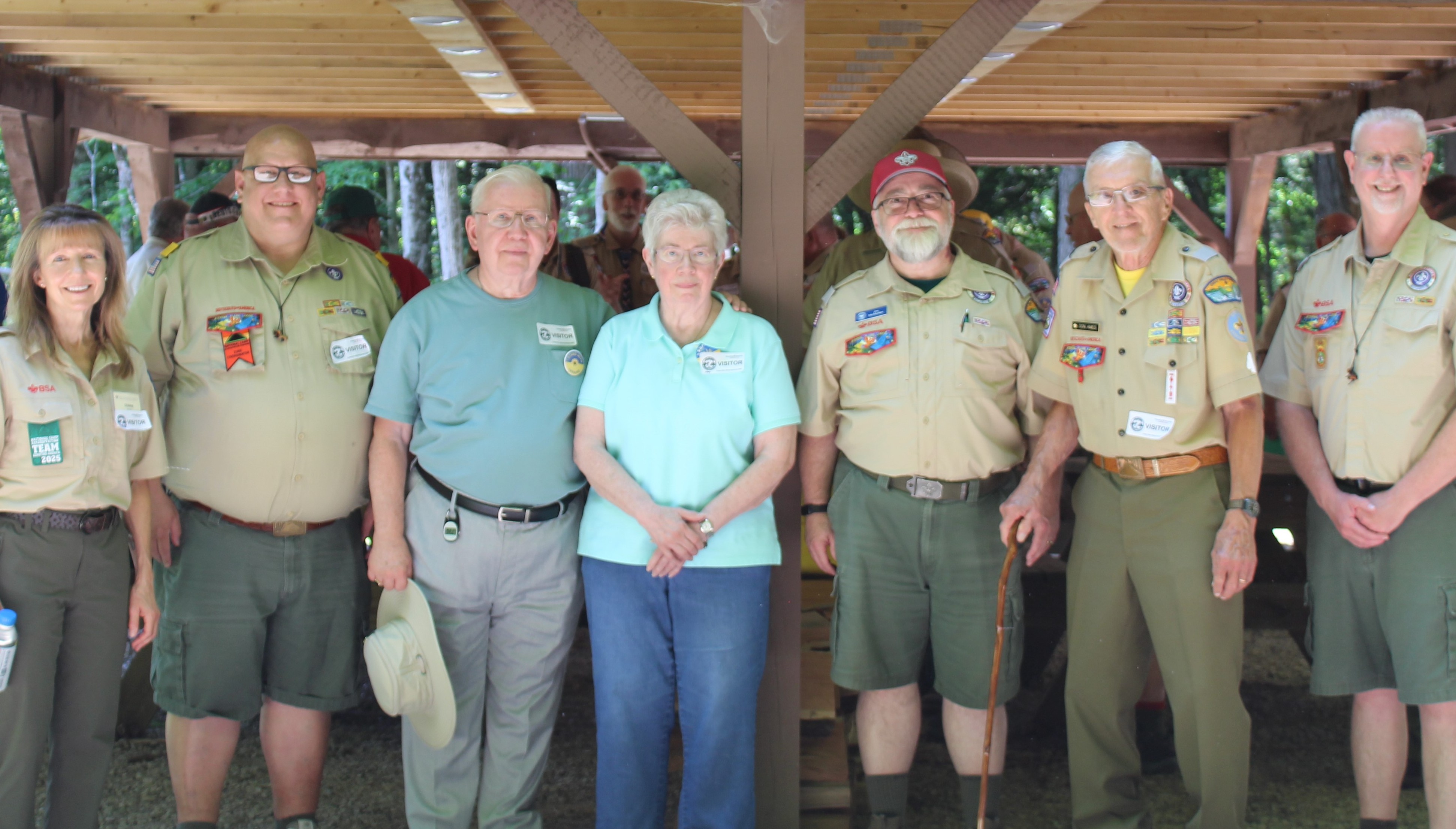 David Hawley Memorial Nature Pavilion Unveiled at Camp Sam Wood - Great ...